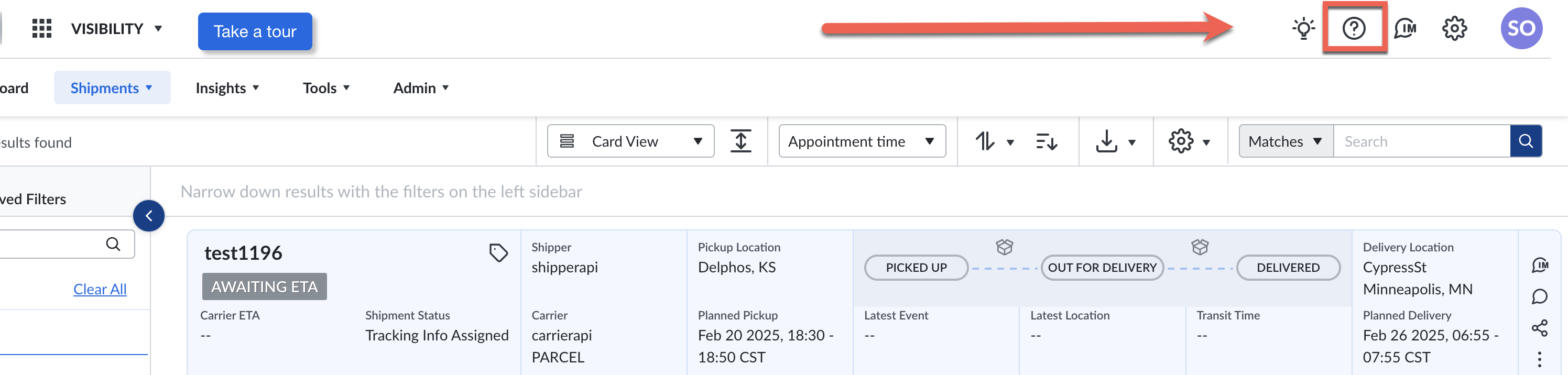 How To Access The FourKites Support Center